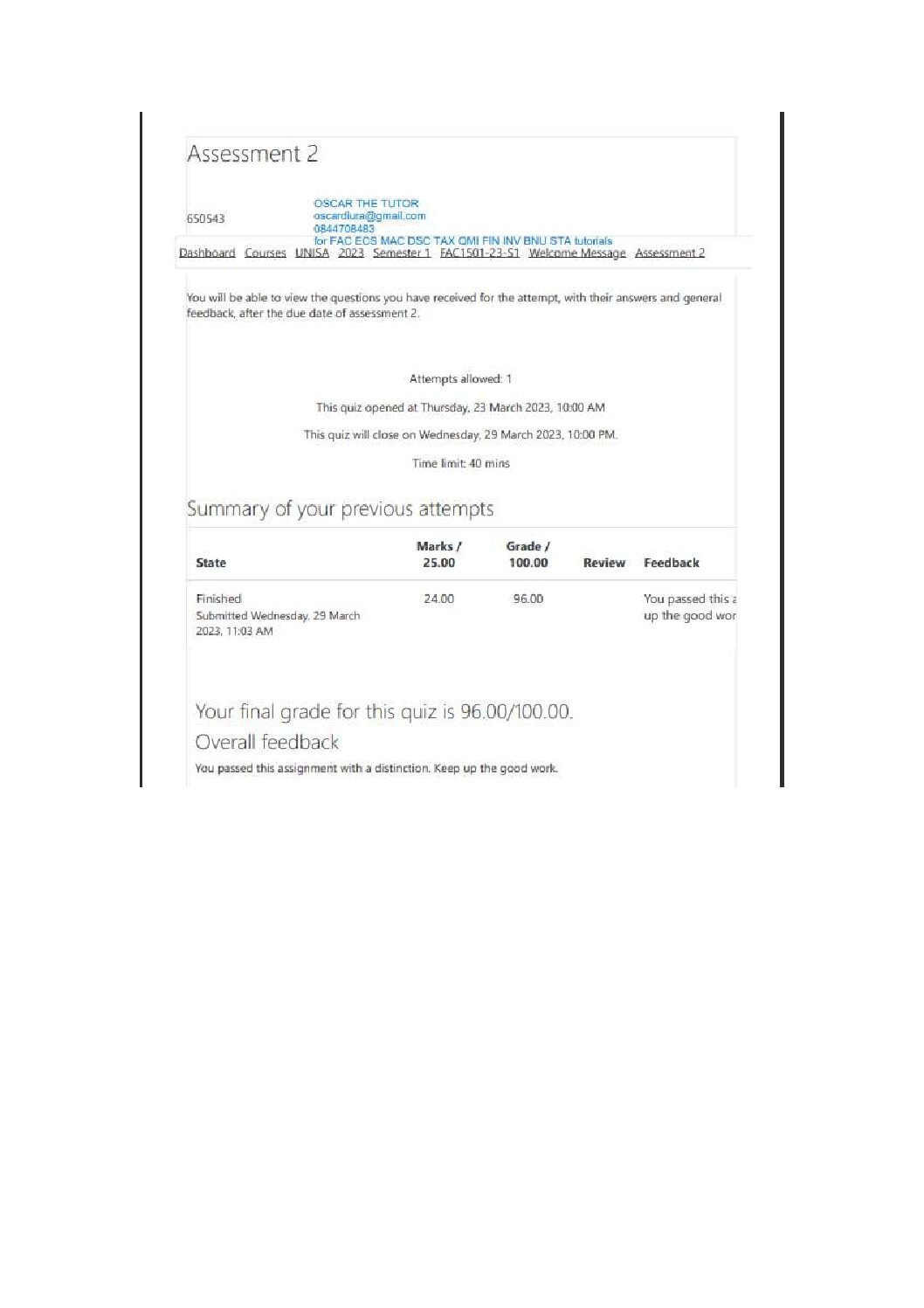 FAC1501 ASSESSMENT 2 OF 2023 SEM 1 EXPECTED QUESTIONS AND ANSWERS ... FAC1501 ASSESSMENT 2 OF 2023 SEM 1 EXPECTED QUESTIONS AND ANSWERS ...