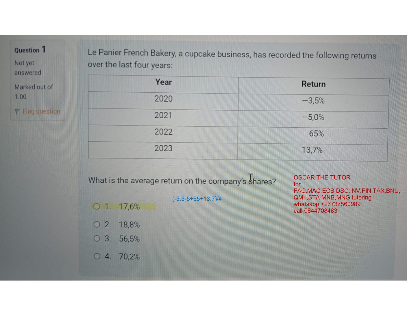Fin2601 Assignment 2 Semester 1 Of 2024 Questions And Solutions